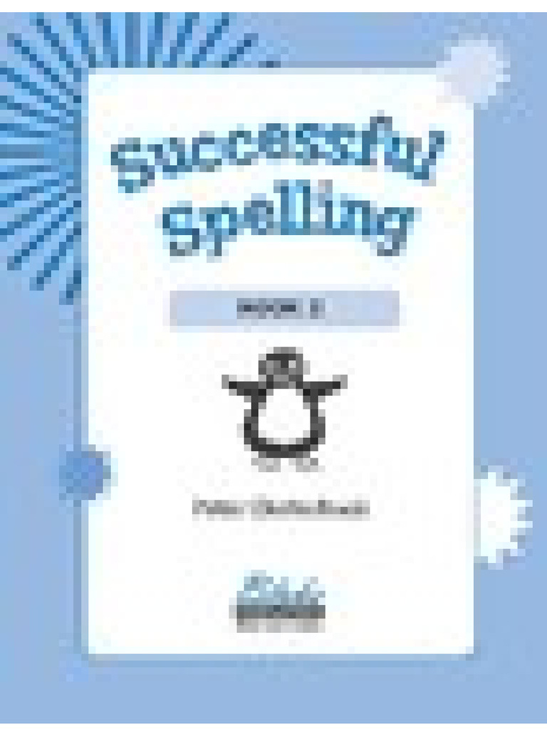 Sucessful Spelling Preview | PDF