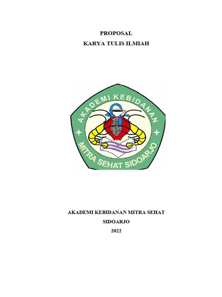 Proposal Kti 2022 | PDF | Pengembangan Diri