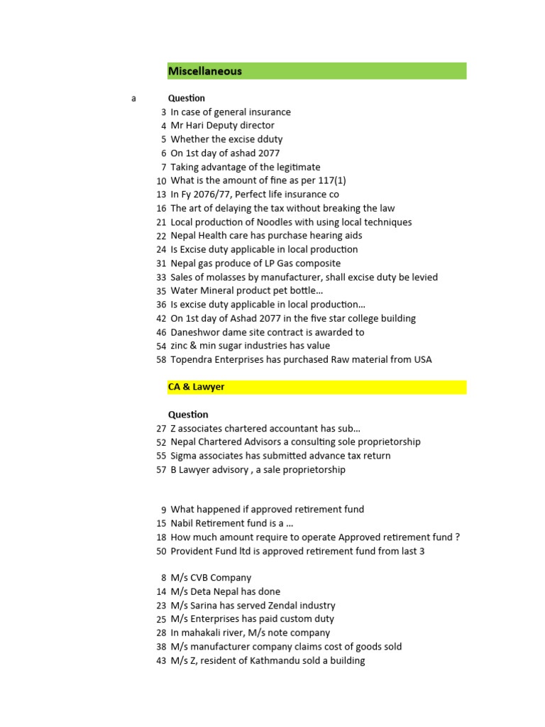 Income Tax Hall Summarized | Download Free PDF | Excise | Taxation