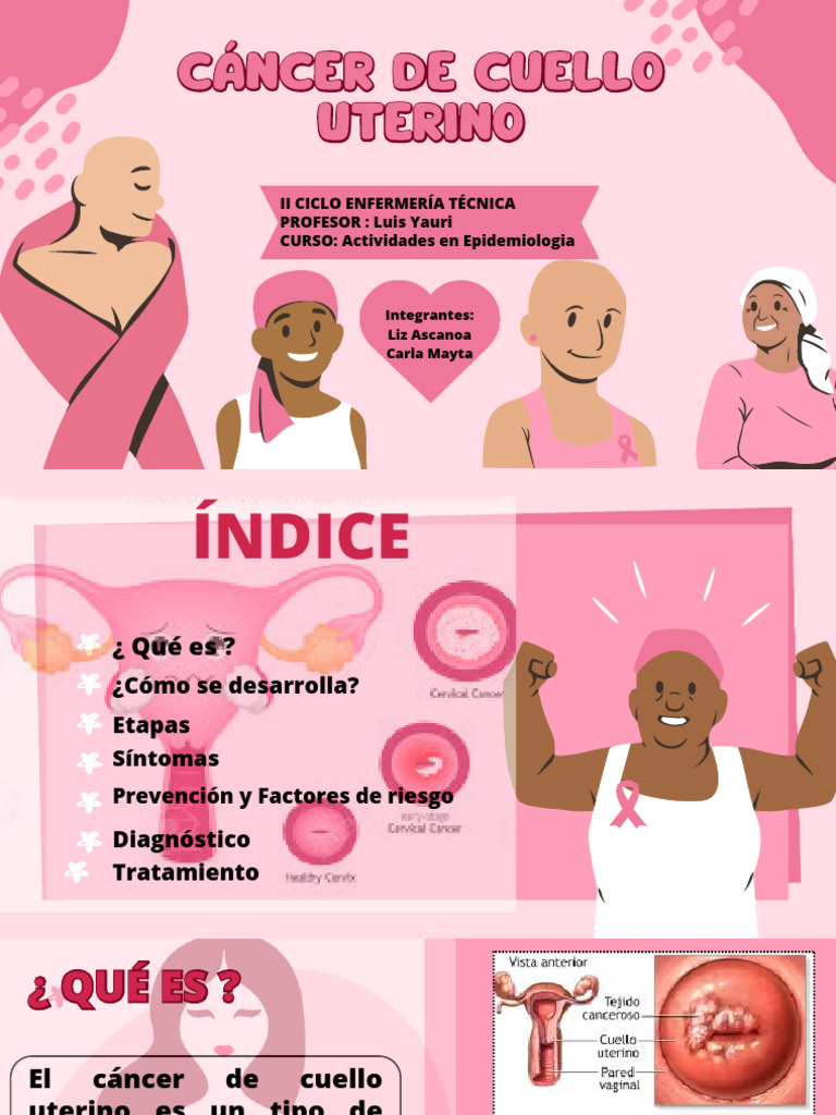 Cáncer de Cuello Uterino | PDF | Cáncer de cuello uterino | Cáncer