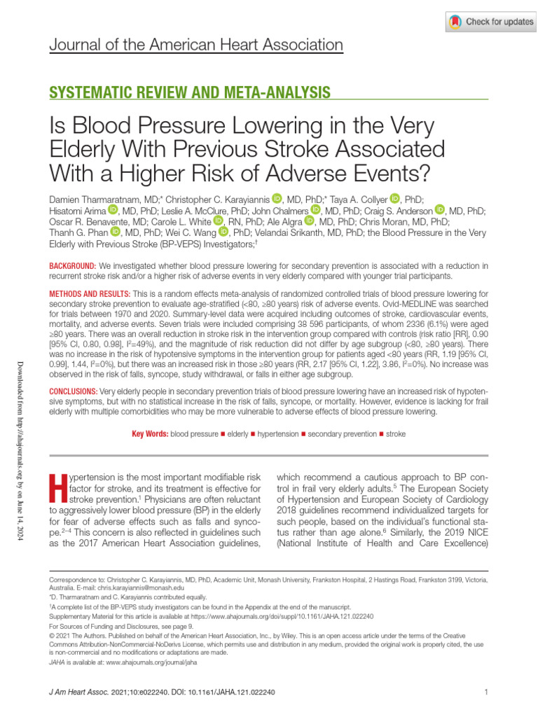 Presion arteRIAL Acv | PDF | Blood Pressure | Stroke