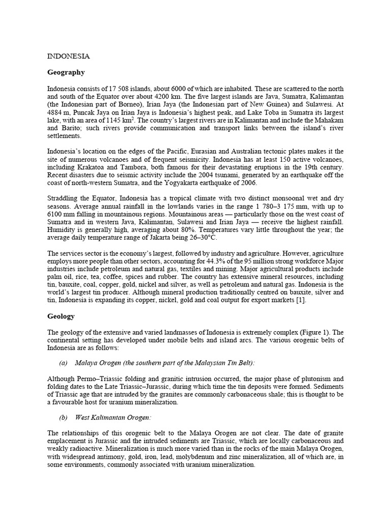 Indonesia | Download Free PDF | Indonesia | Geology