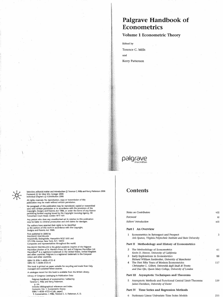 The Methodology of Econometrics | PDF The Methodology of Econometrics | PDF