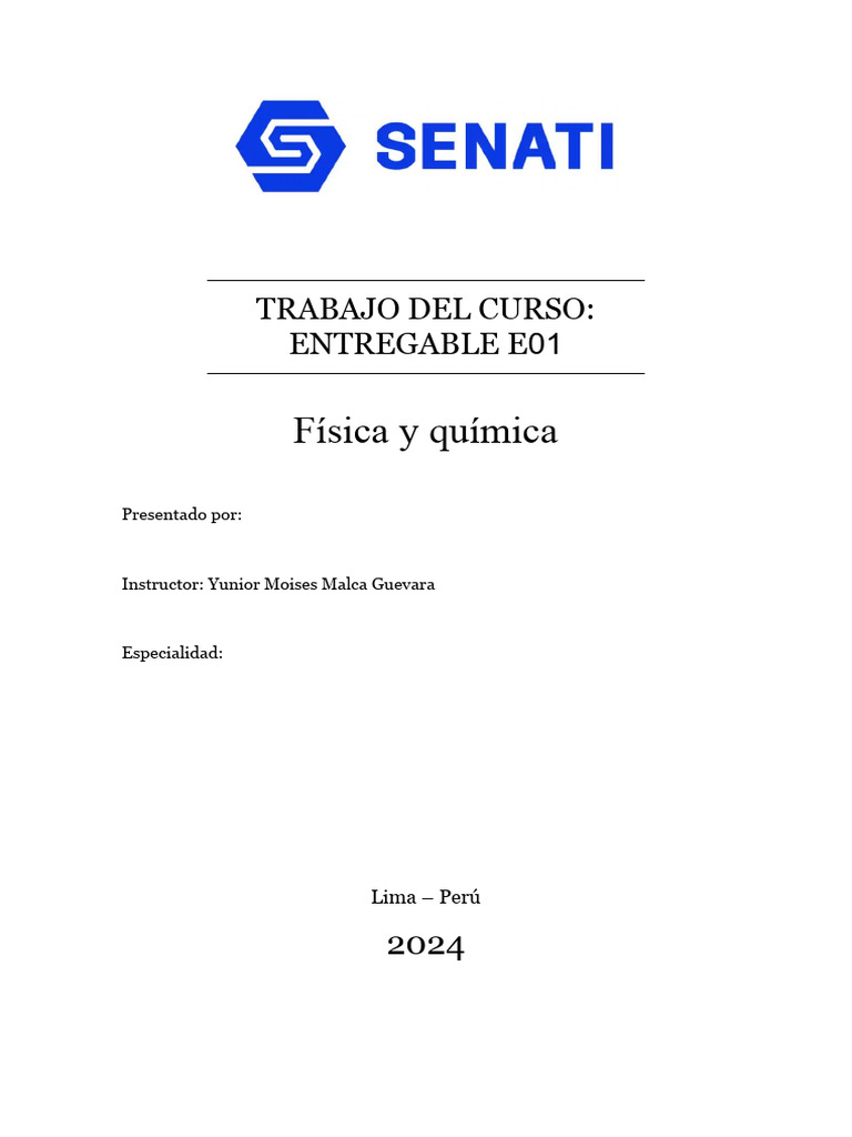 Formato Entregable - U01 | PDF