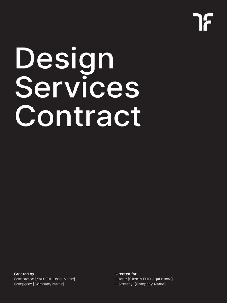 DesignServicesContract Template | PDF | Trademark | Business Law