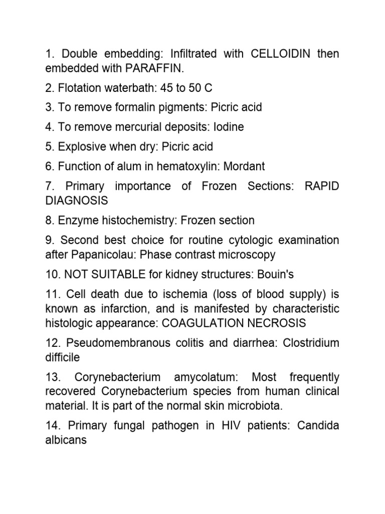 histopath | PDF | Staining | Fixation (Histology)