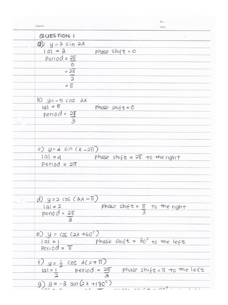 Topic 1 - Tutorial (Answer) | PDF