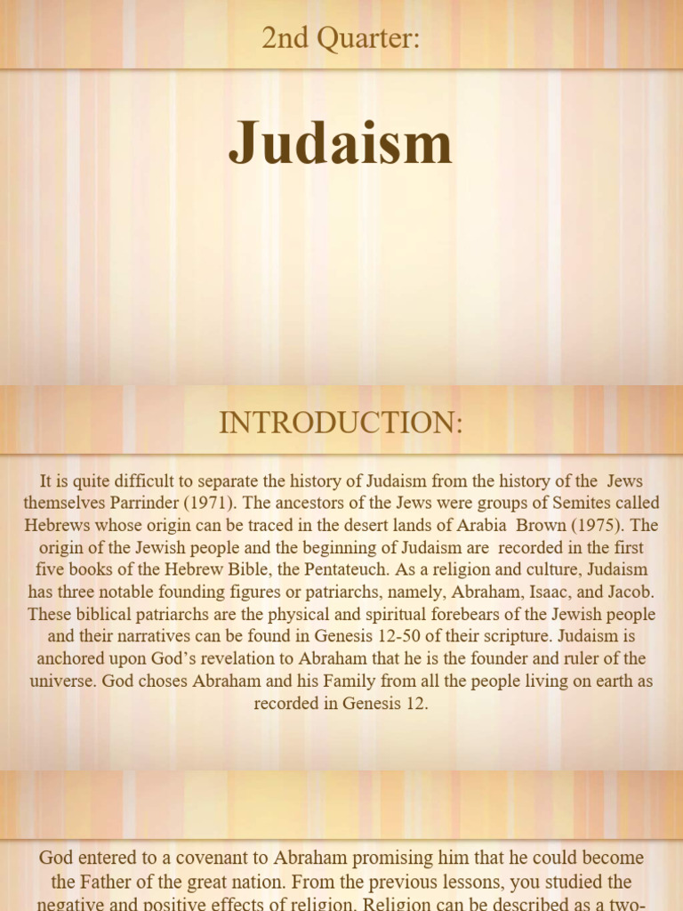 JUDAISM | PDF