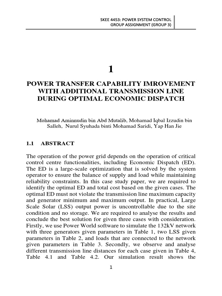 Power System Control | PDF | Electric Power Distribution | Electric Power Transmission