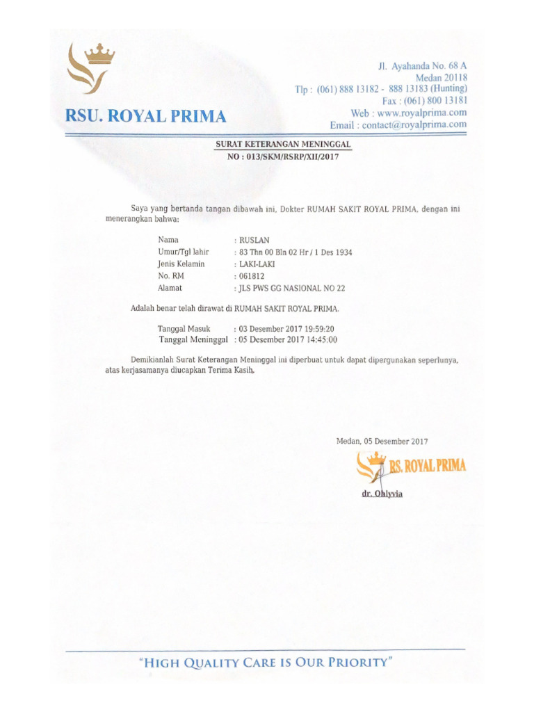 Rsu. Royal Prima | PDF