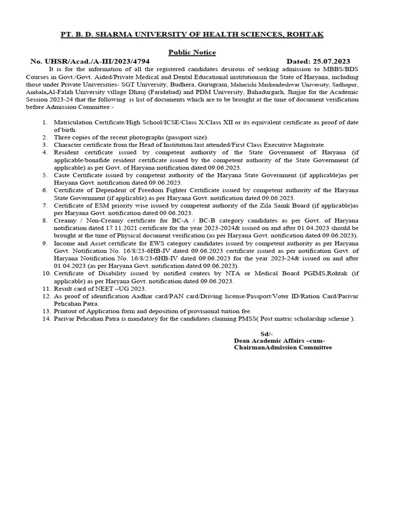 Document Required | PDF | Authentication | Government And Personhood