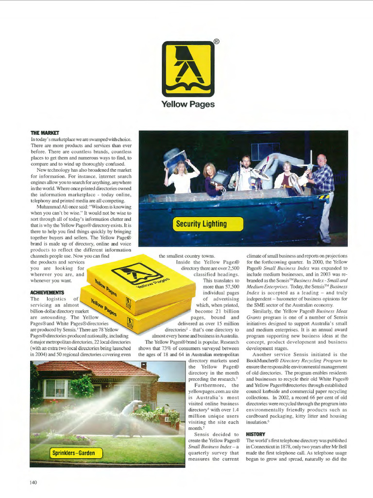Australia Volume 4 Yellow Pages | PDF | Brand | Promotion And Marketing Communications