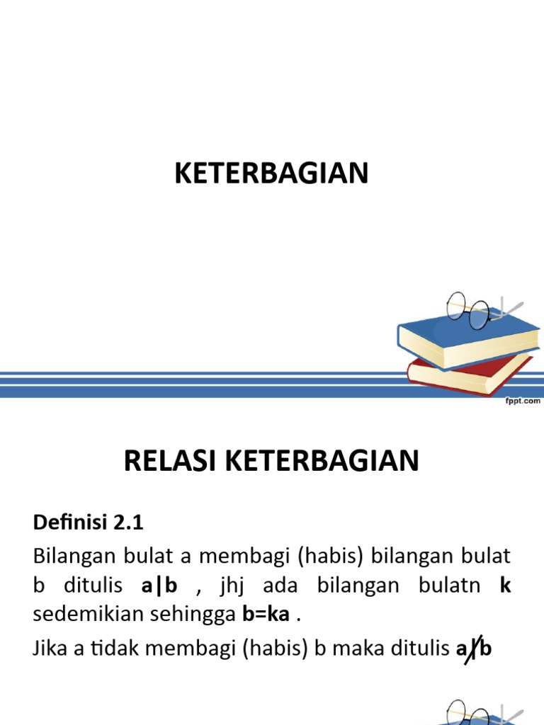 KETERBAGIAN (Bagian 1) | PDF | Metode & Bahan Ajar