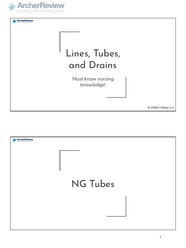 Archer Lines | PDF | Respiratory System | Medical Specialties