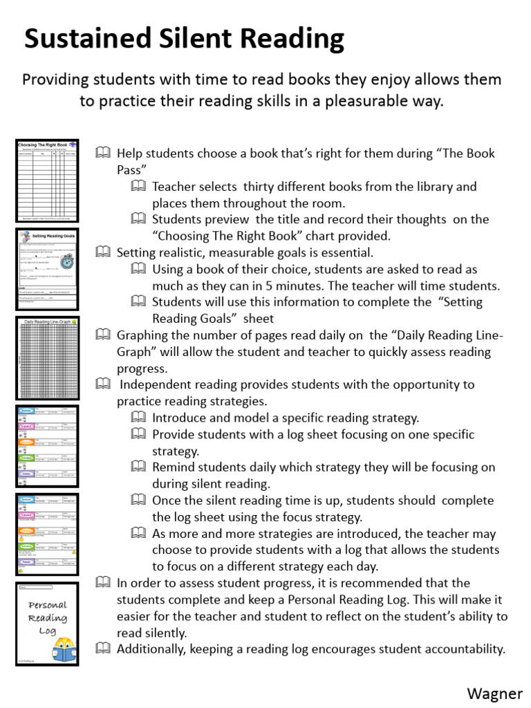 Procedure and Log For Reading To Self Wagner | PDF | Metacognition ...