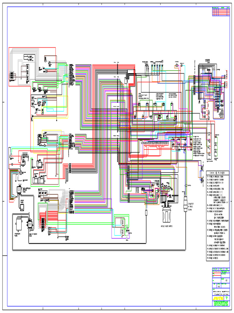 Esquema Eletrico Colhedora Ii1 | PDF