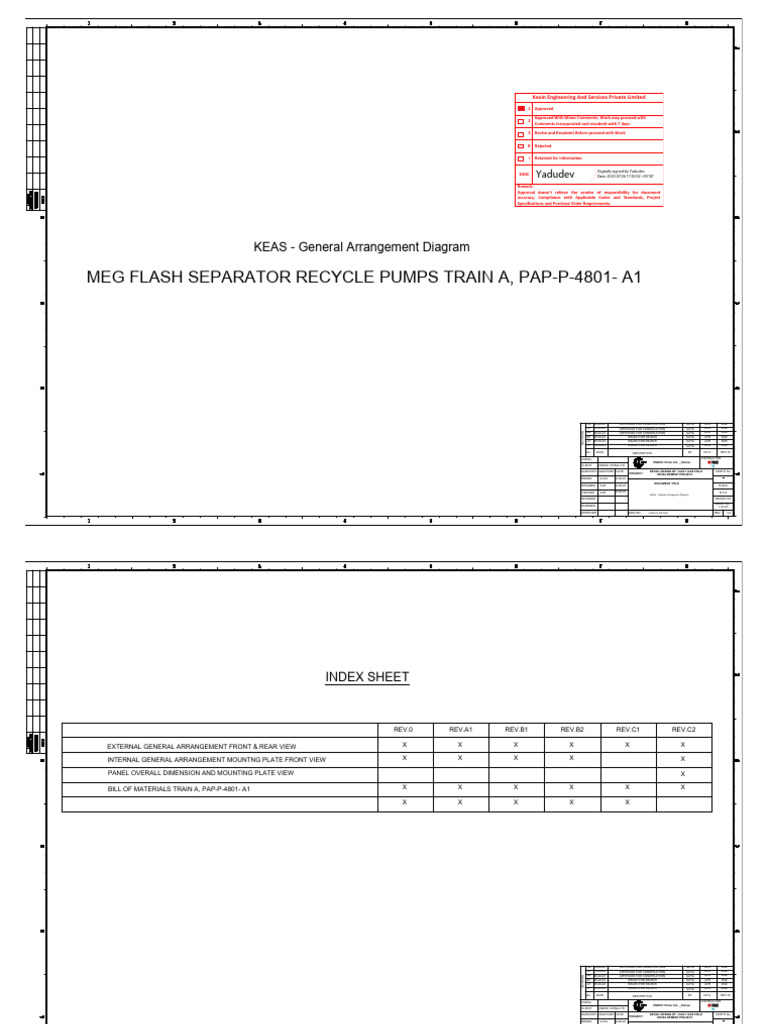 210505-E-DW-2601 - C2 - KEAS-General Arrangement Diagram - KE CODE 1 ...