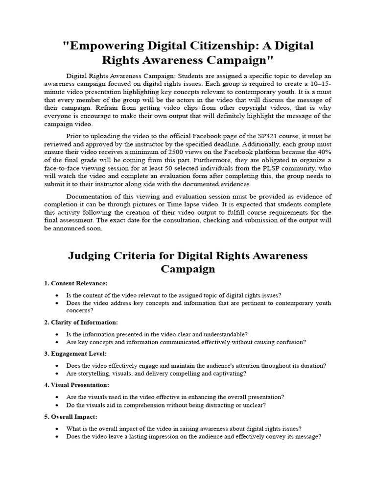 Final Project | Download Free PDF | Information | Video Final Project | Download Free PDF | Information | Video