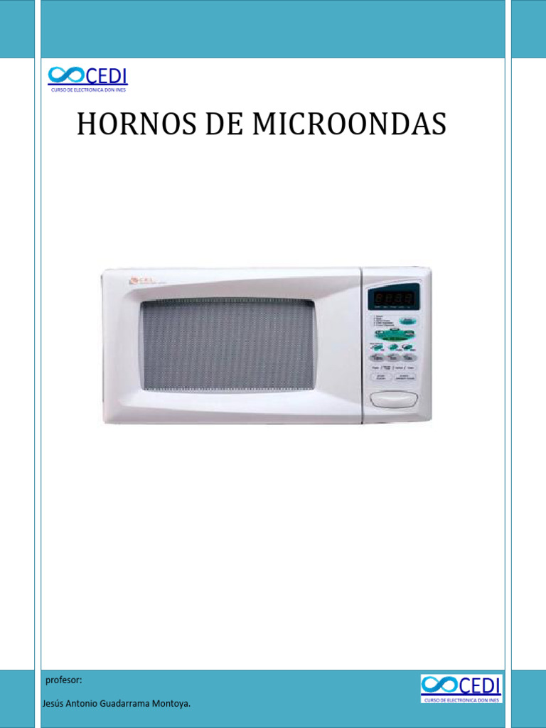 Hornos de Microondas | PDF | Microondas | Diodo