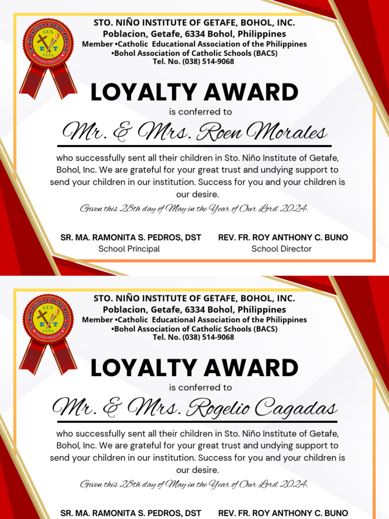 Red and Gold Modern Elegant Certificate of Competition Certificate ...