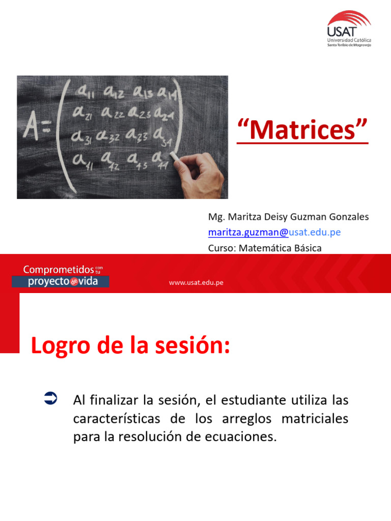 Matrices | Descargar gratis PDF | Matriz (Matemáticas) | Matemáticas ...