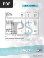 Marlex TR144 Polyethylene Datasheet | PDF | Extrusion | Polyethylene