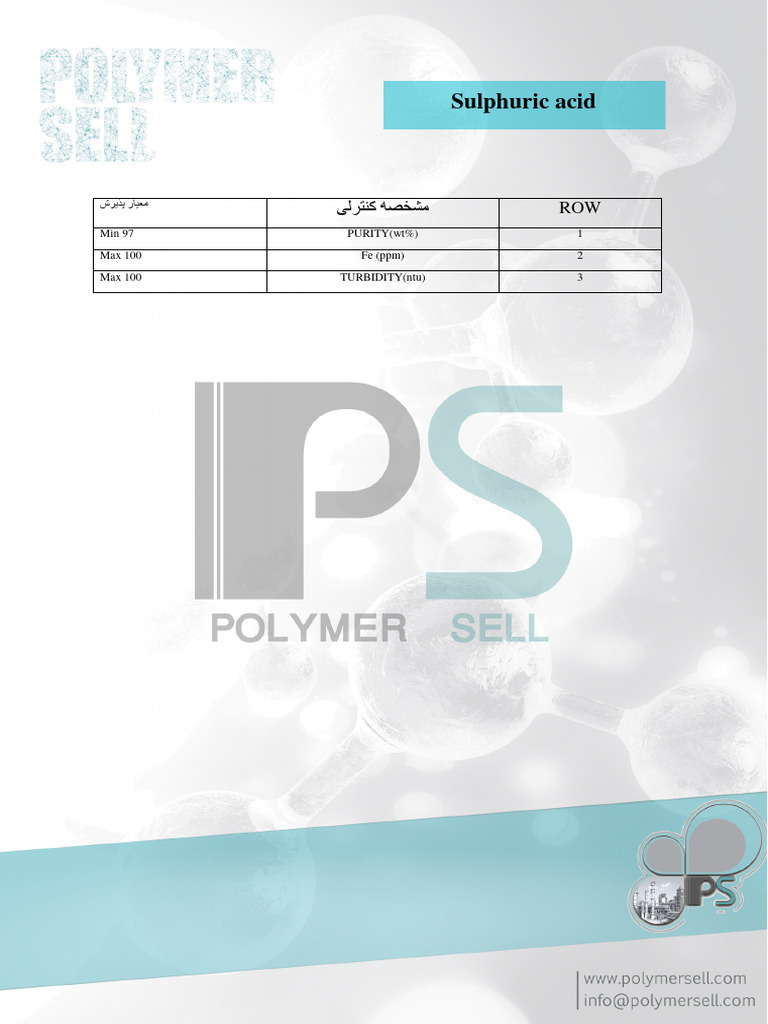 Sulphuric Acid Pdf