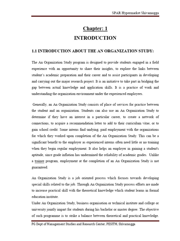 Modified Ratio Analysis Chapter 3 | PDF | Retail | Internship