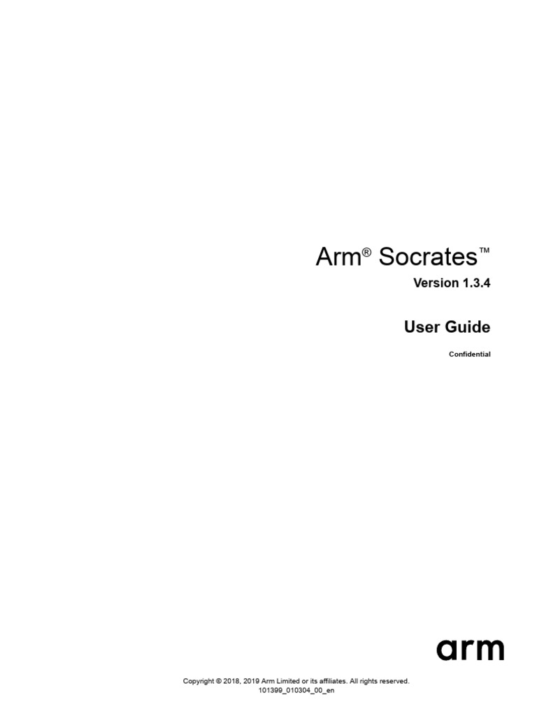 Arm Socrates User Guide 101399 010304 00 en | PDF | Patent | Computer File