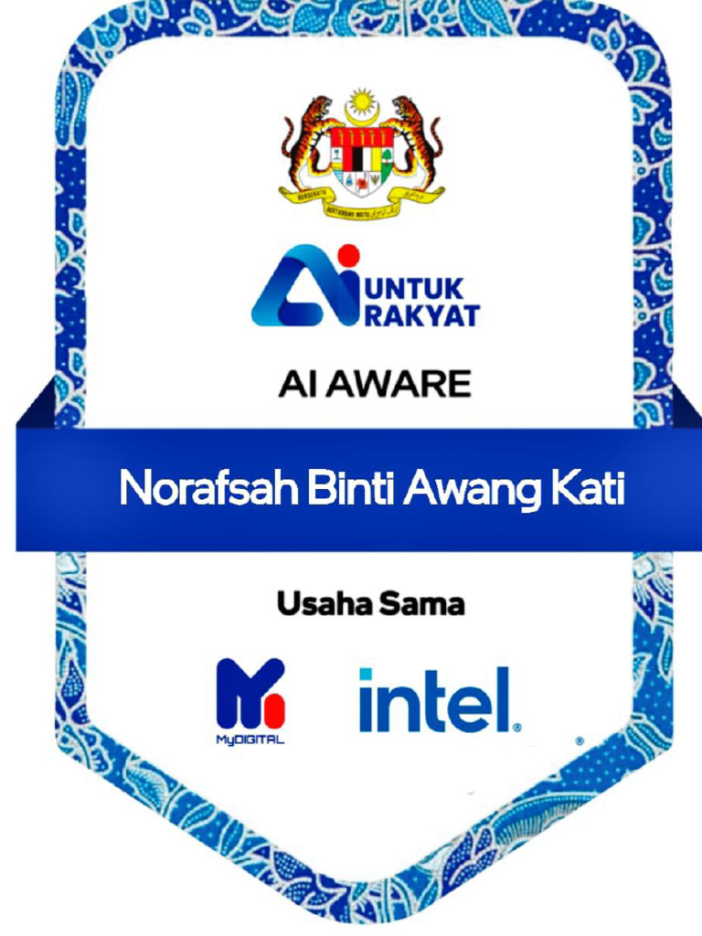 AI AWARE Norafsah Binti Awang Kati | PDF