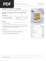 OPTAVIA-Vegetarian Conversion Chart | PDF | Weight | Leaf Vegetable