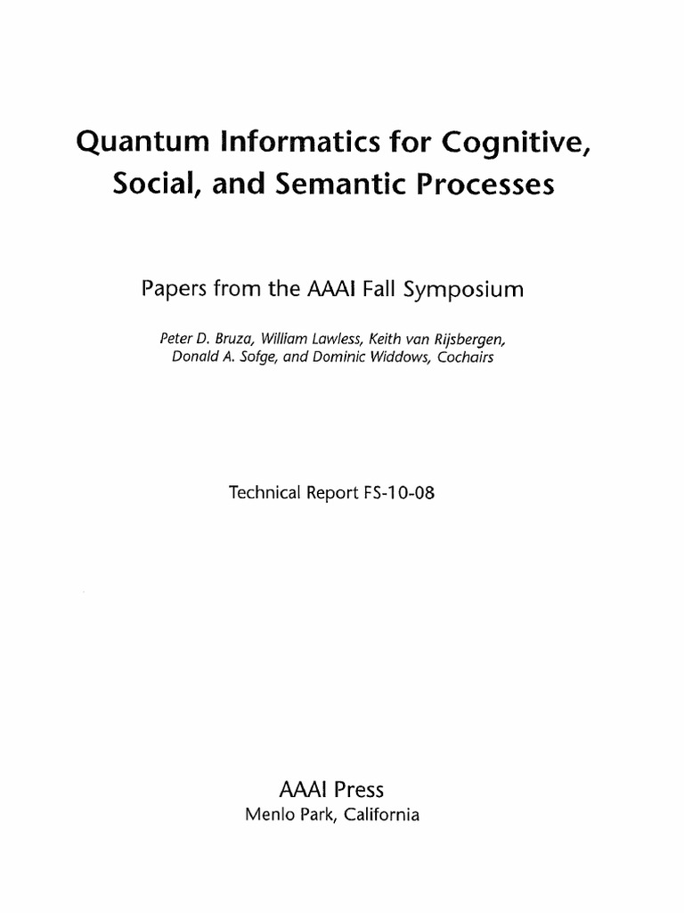 Quantum_informatics_for_cognitive_social | PDF | Physics