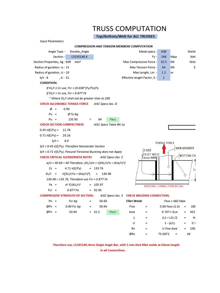 Truss Analysis and Design | PDF | Truss | Applied And Interdisciplinary ...