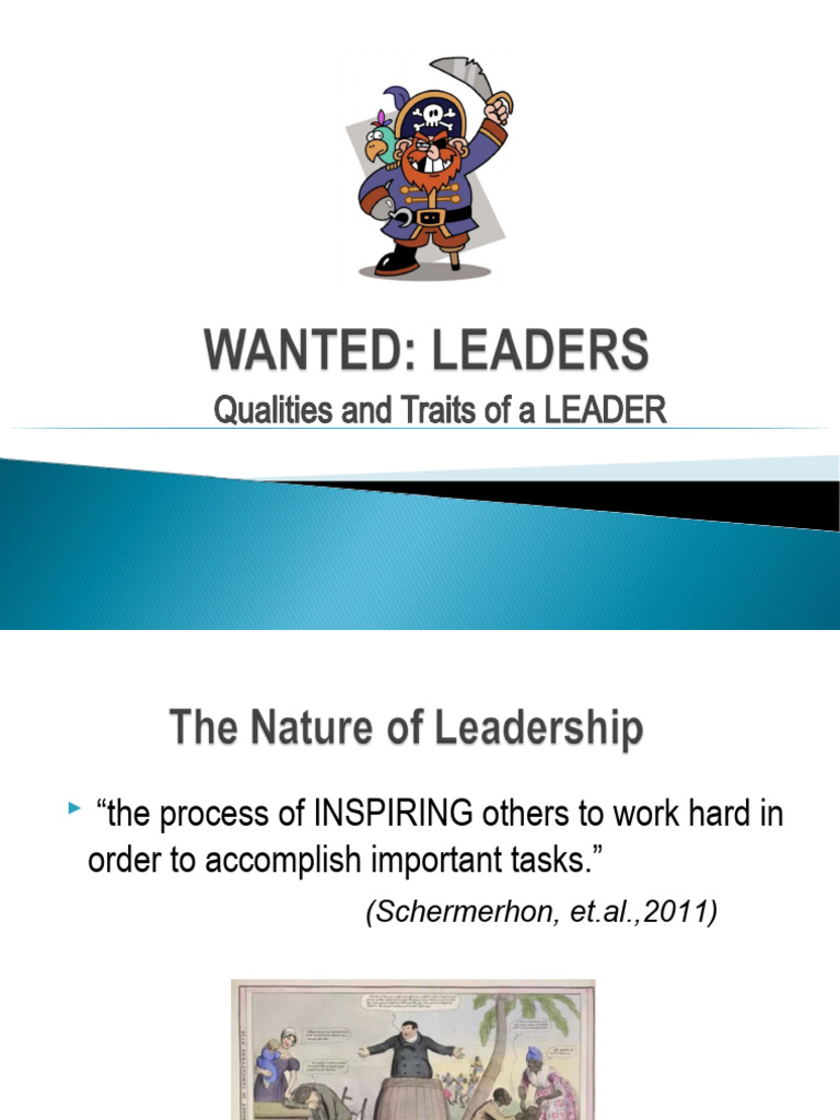 Functions of a Leader Lecture | PDF | Leadership | Power (Social And ...