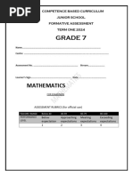 PP2 Assessment Book 2025 | PDF | Writing | Applied Linguistics