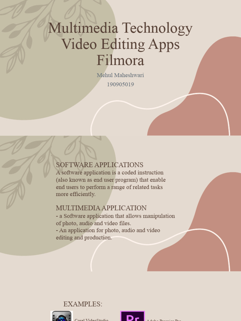 filmora_presentation | PDF | Multimedia | Application Software
