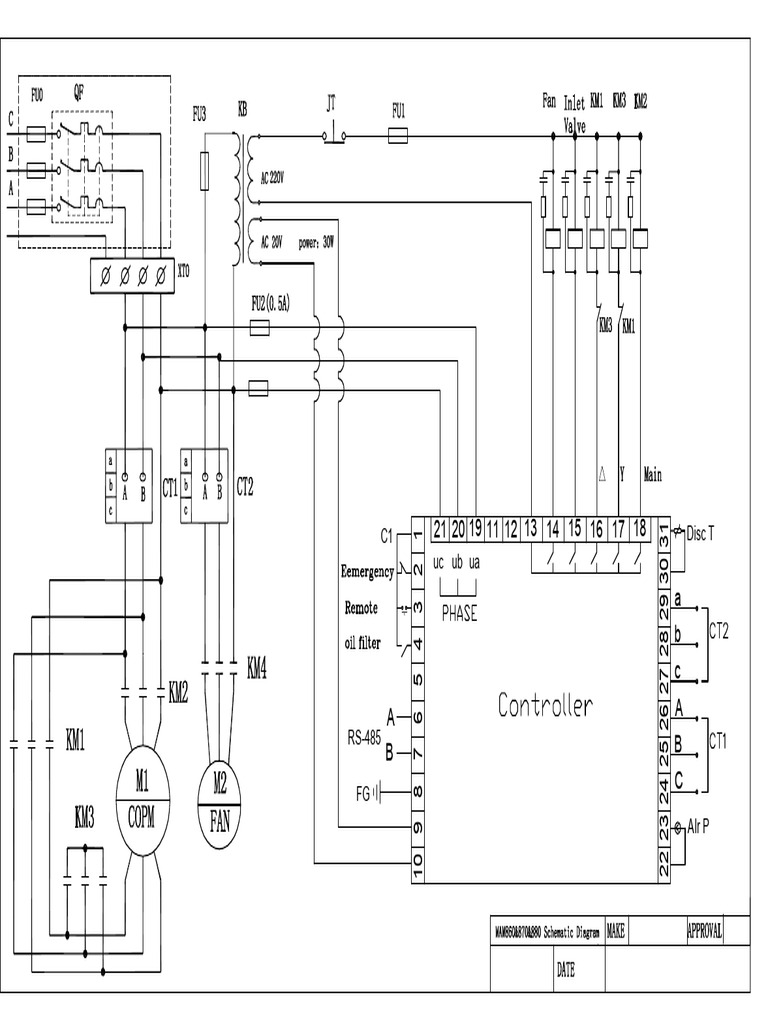 mam880 diagram | PDF