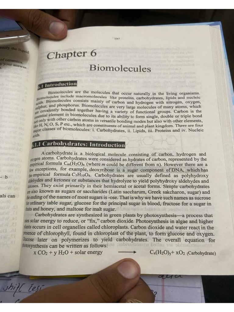 Biomolecules PDF | PDF