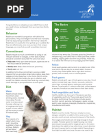 Rabbit Size-O-Meter Weight Guide | PDF | Obesity | Dieting
