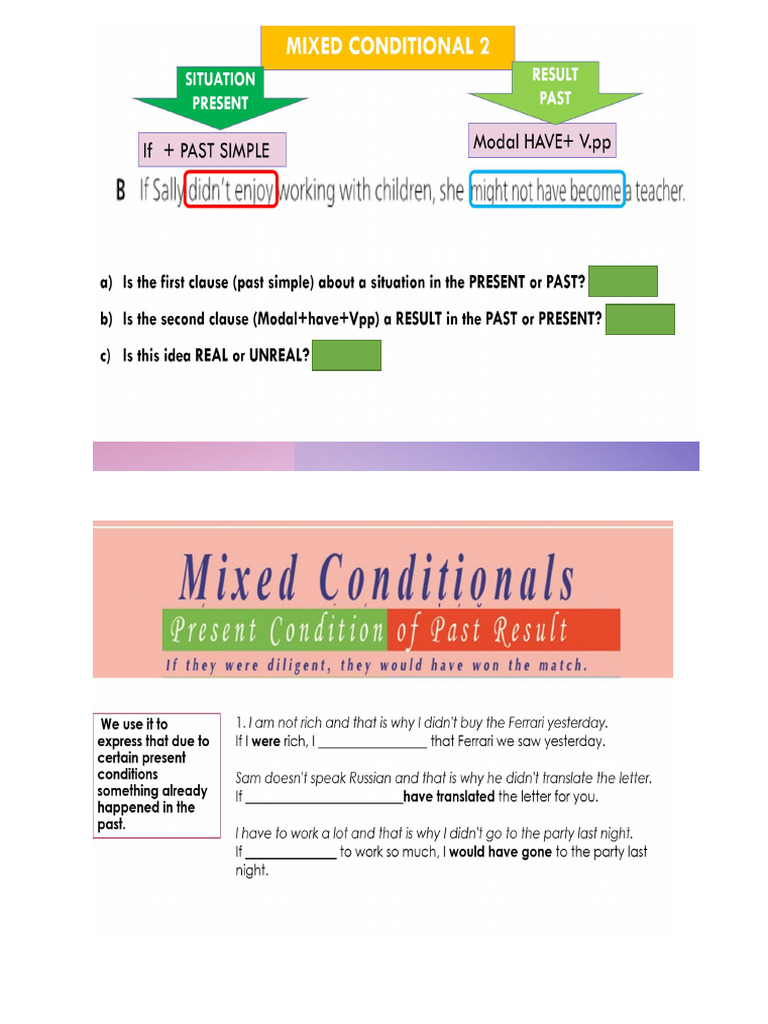 mixed conditional 2 ad6 gold | PDF