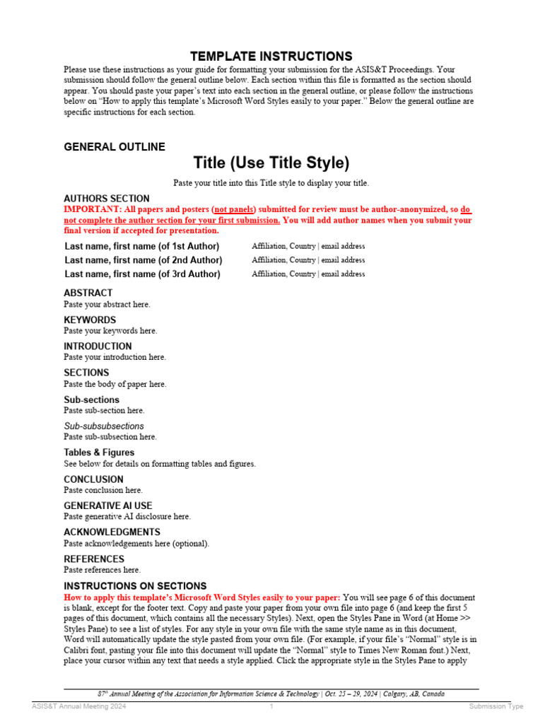 Template Instructions 2024 Final Update 1 25 Poster | PDF | Artificial ...