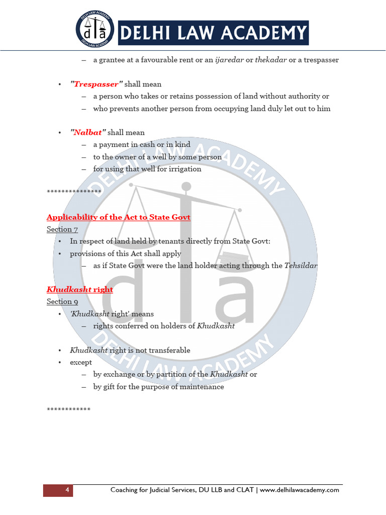 Complete Tenancy Act Simplified | PDF | Mortgage Law | Leasehold Estate