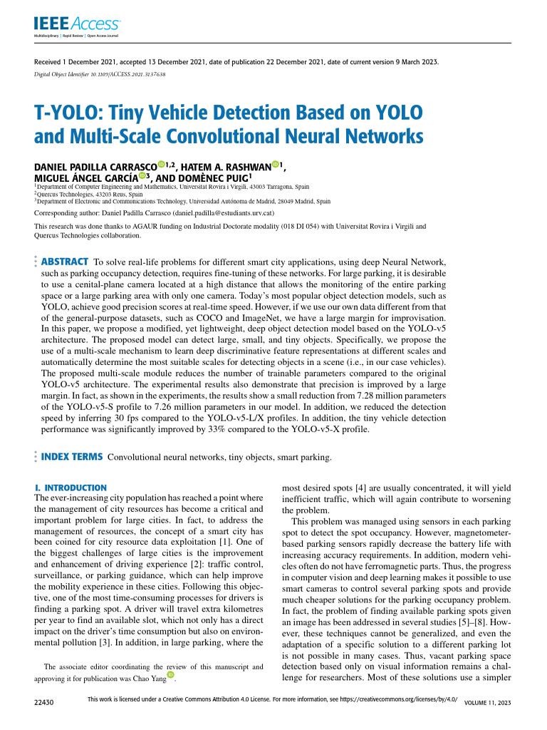 T Yolo Tiny Vehicle Detection Based On Yolo And Multi Scale 2334
