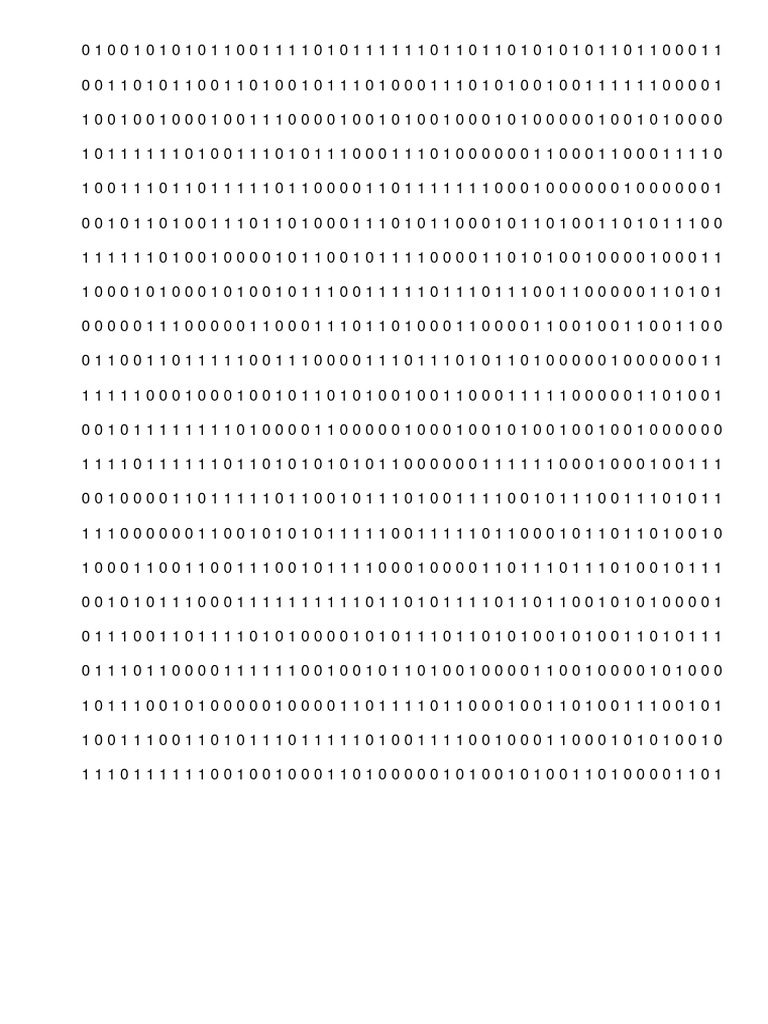 Binary Sequences in Science | PDF