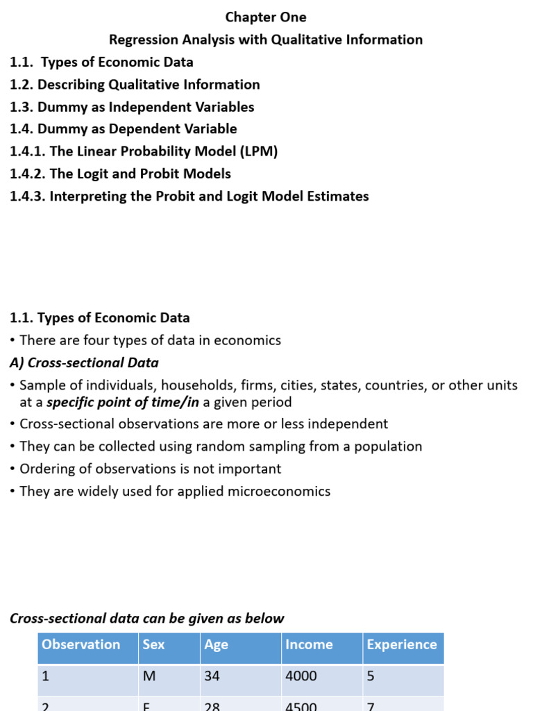 Econometrics II Slides-1 | PDF | Stationary Process | Fixed Effects Model