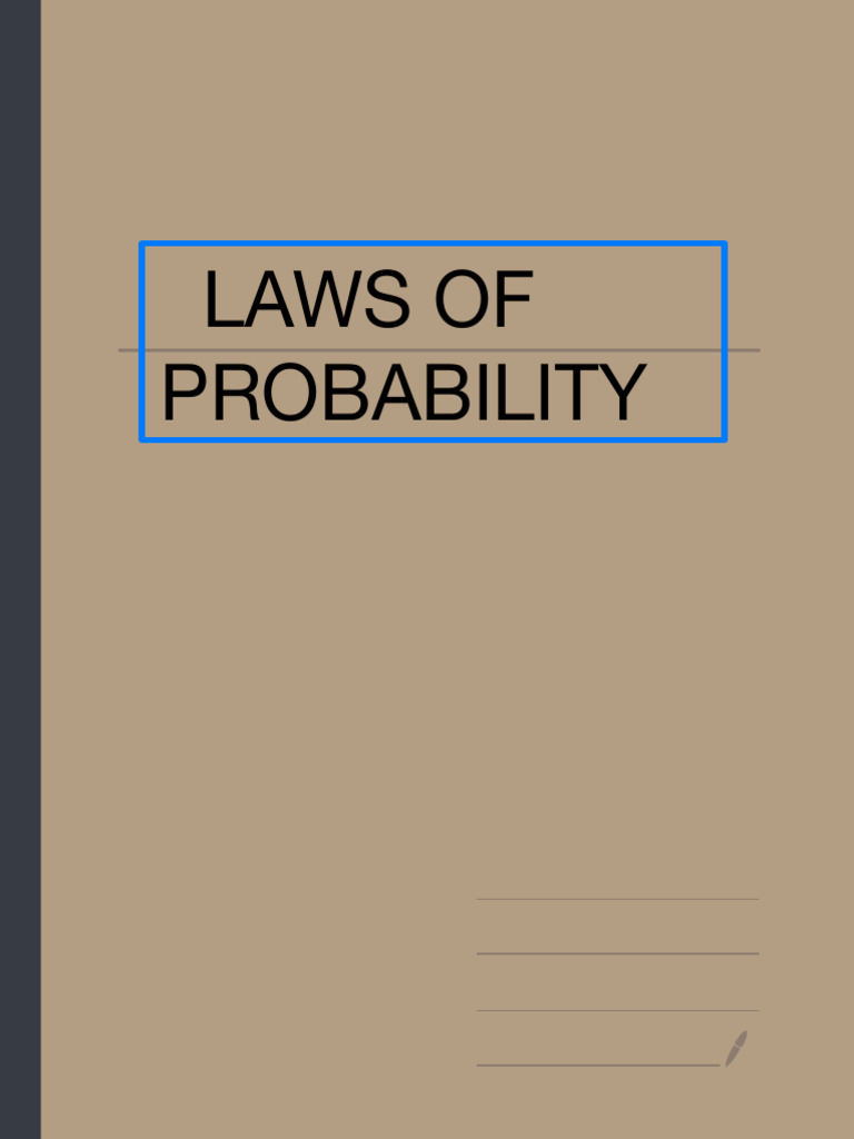 Laws of Probability 2 | PDF