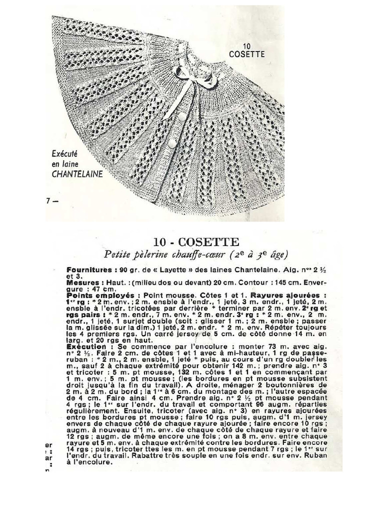 Pelerine Chauffe Coeur | PDF