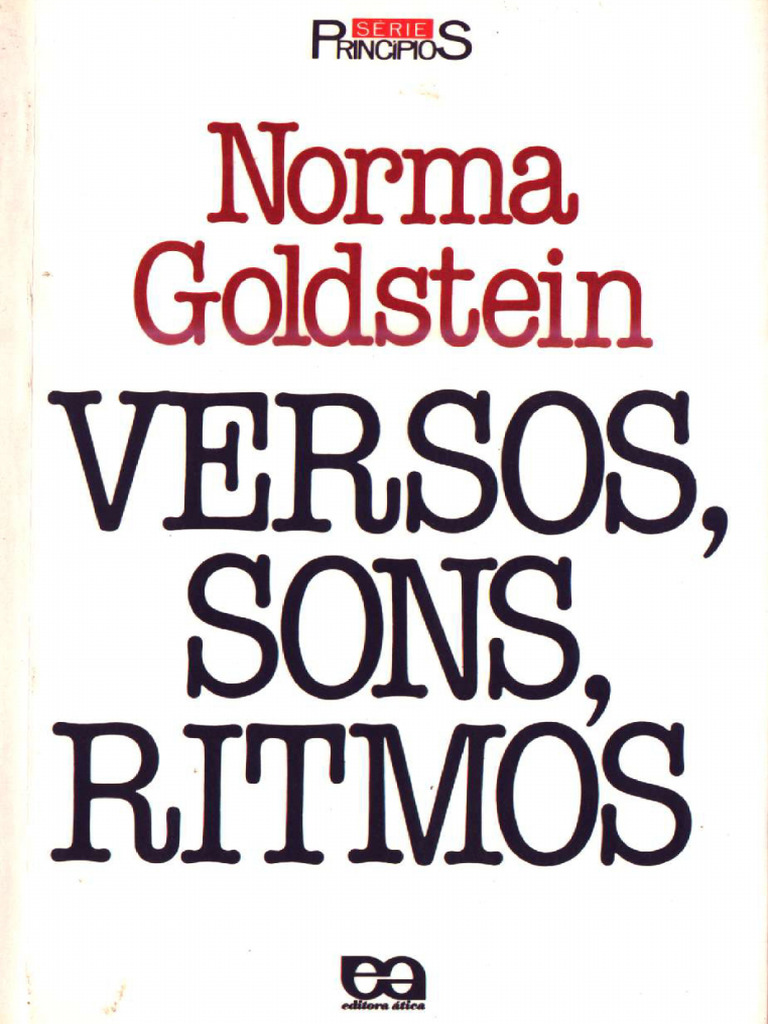 Versos, Sons e Ritmos (Norm - (Z-Library) | PDF | Métrica (poesia ...