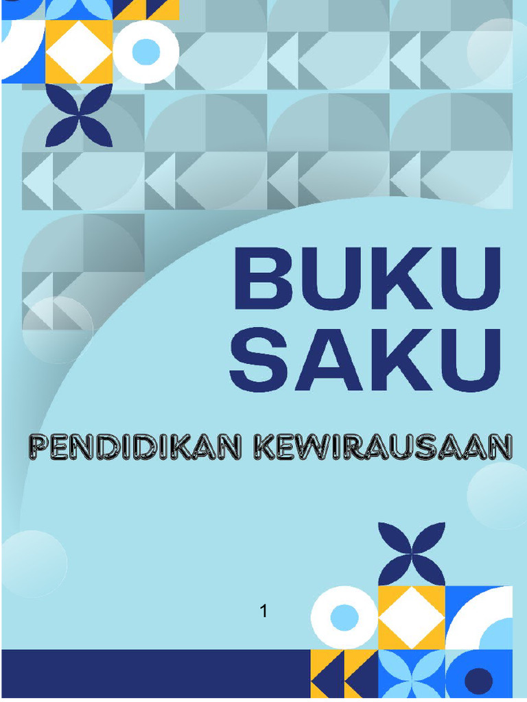 Buku Saku Kewirausahaan (1) - 1 | PDF | Pengembangan Diri