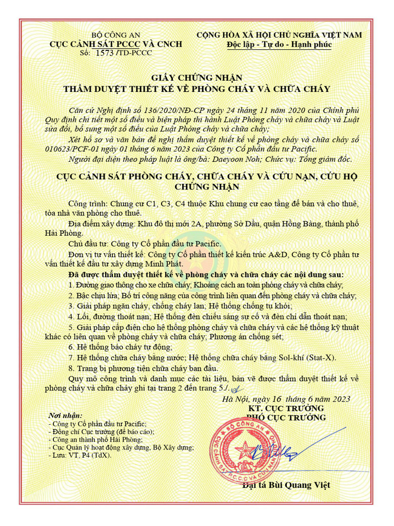20230616-HP-GEM-1573-PCCC Appraisal Certificate For BL1,3,4 (Approved ...